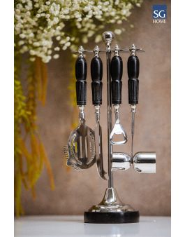 Shop Silver Bar Tool Set | Ideal for Home Bartenders | SG Home