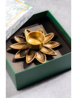 Antique Floral Tea Light Gift Box - Elegant Gift | Sg Home